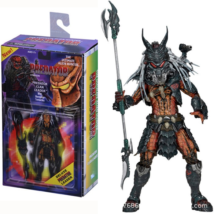 Neca Iron Blood Warrior Predator Clan leader Terrifying Monster ...
