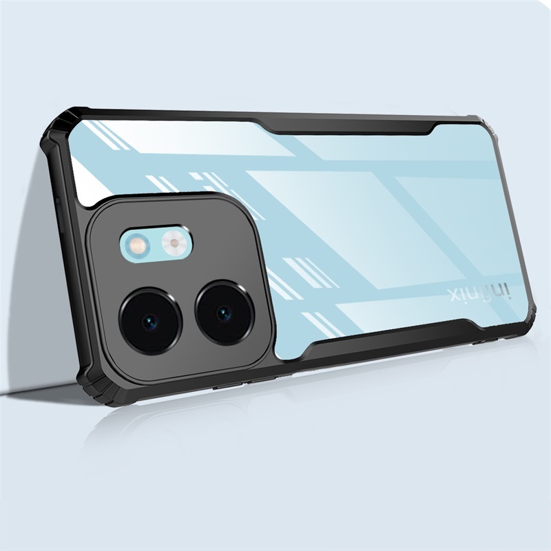 [คลังสินค้าพร้อม] เคสโทรศัพท์กันกระแทกแบบใสสําหรับ infinix Smart 9 8 7 ...