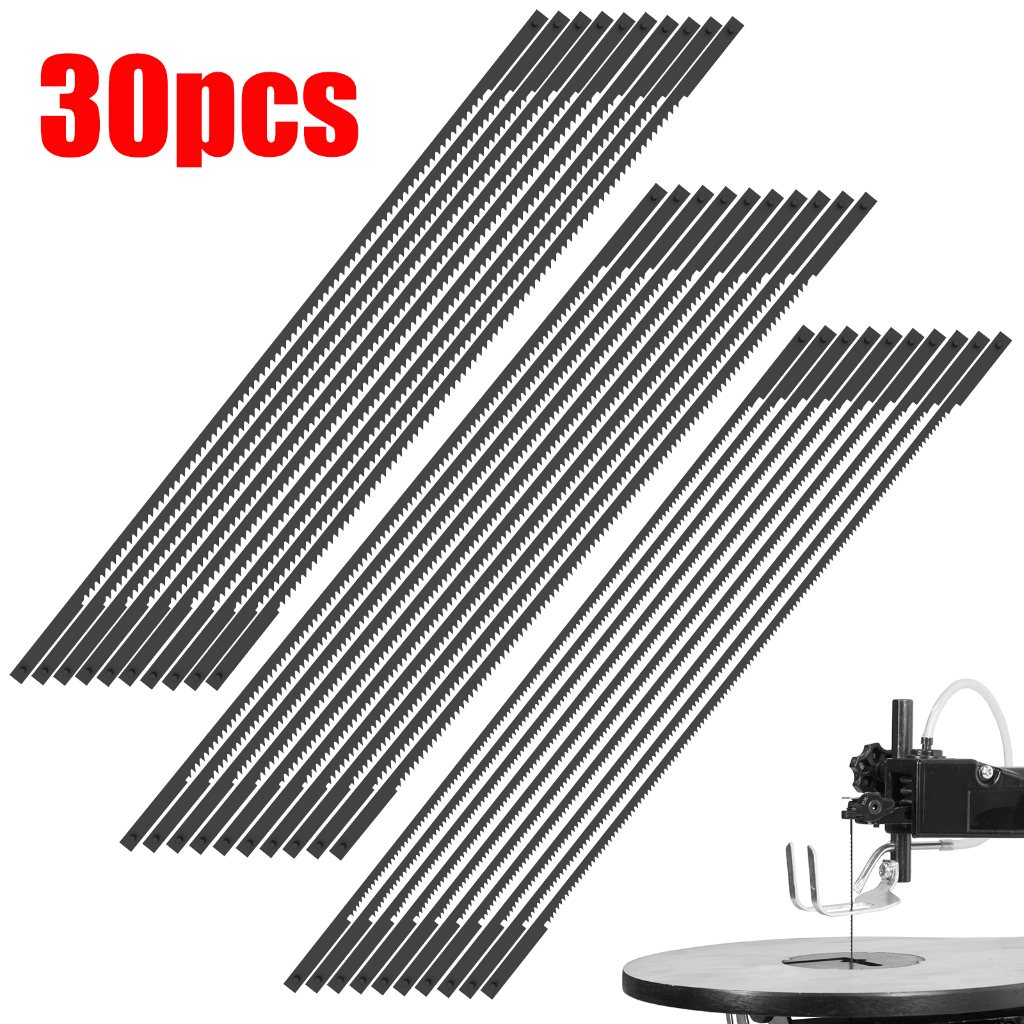 30 ชิ้นใบเลื่อย Coping ชุด 6-1/2 นิ้ว Pin End Scroll Saw Blade ...
