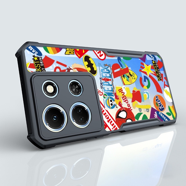 รูปแบบเคสโทรศัพท์กันกระแทก Infinix Note 8 8i 10 11 11S 12 G96 12i 30 30i 40 40X 2022 2023 VIP ...