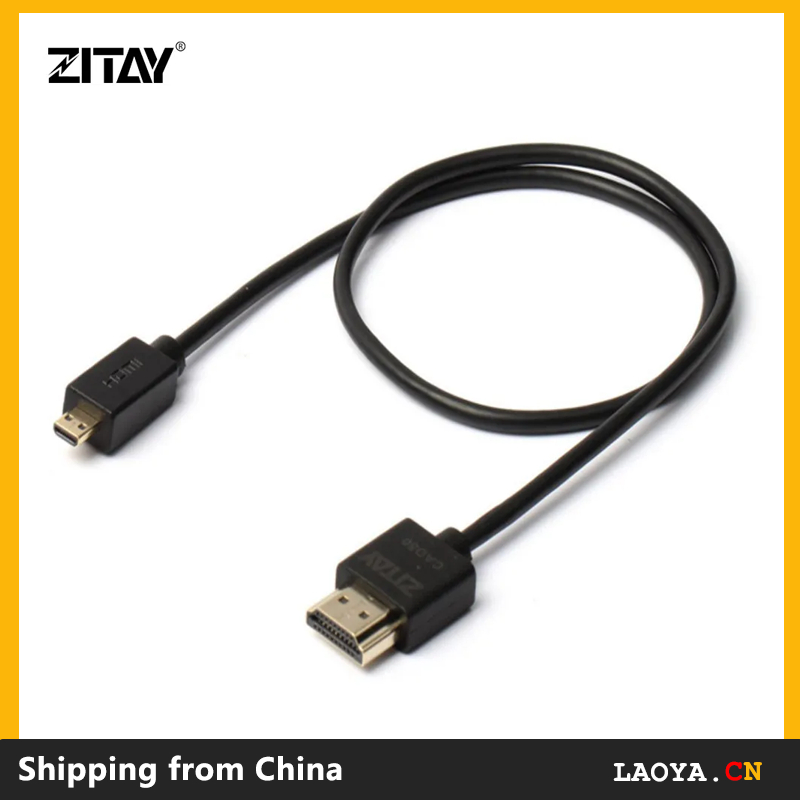 ZITAY HDMI Type A to Mini type C Micro Type D camera cables สายกล้อง ...