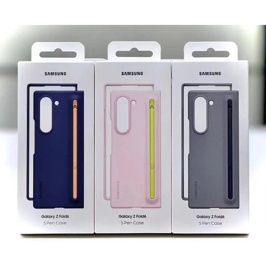 Original Samsung Galaxy Fold 6 Pen Slot Case Full Protective Stylus S ...