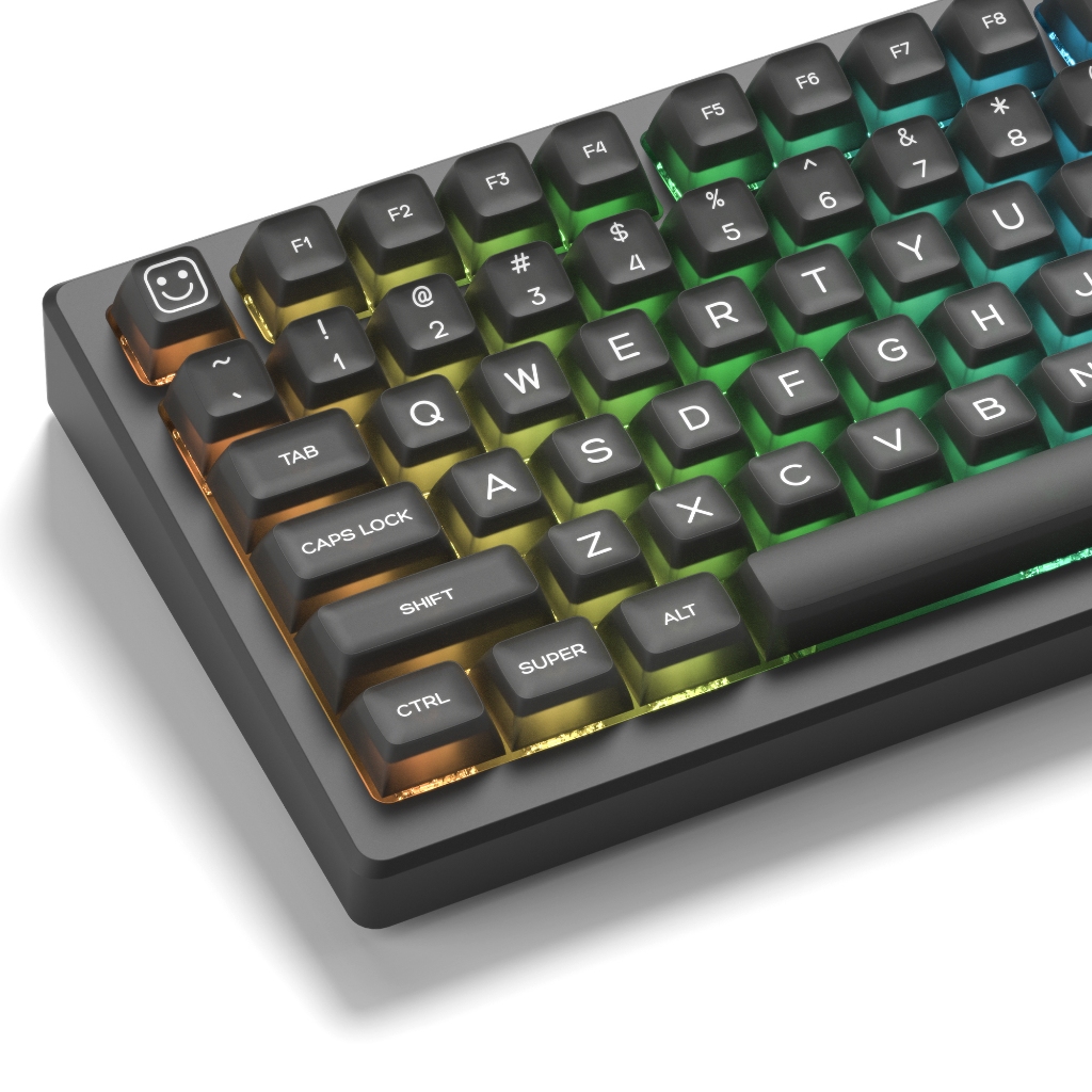 Voier 140 Keys SA Profile Keycaps Black Jade Custom Key Caps Set ...