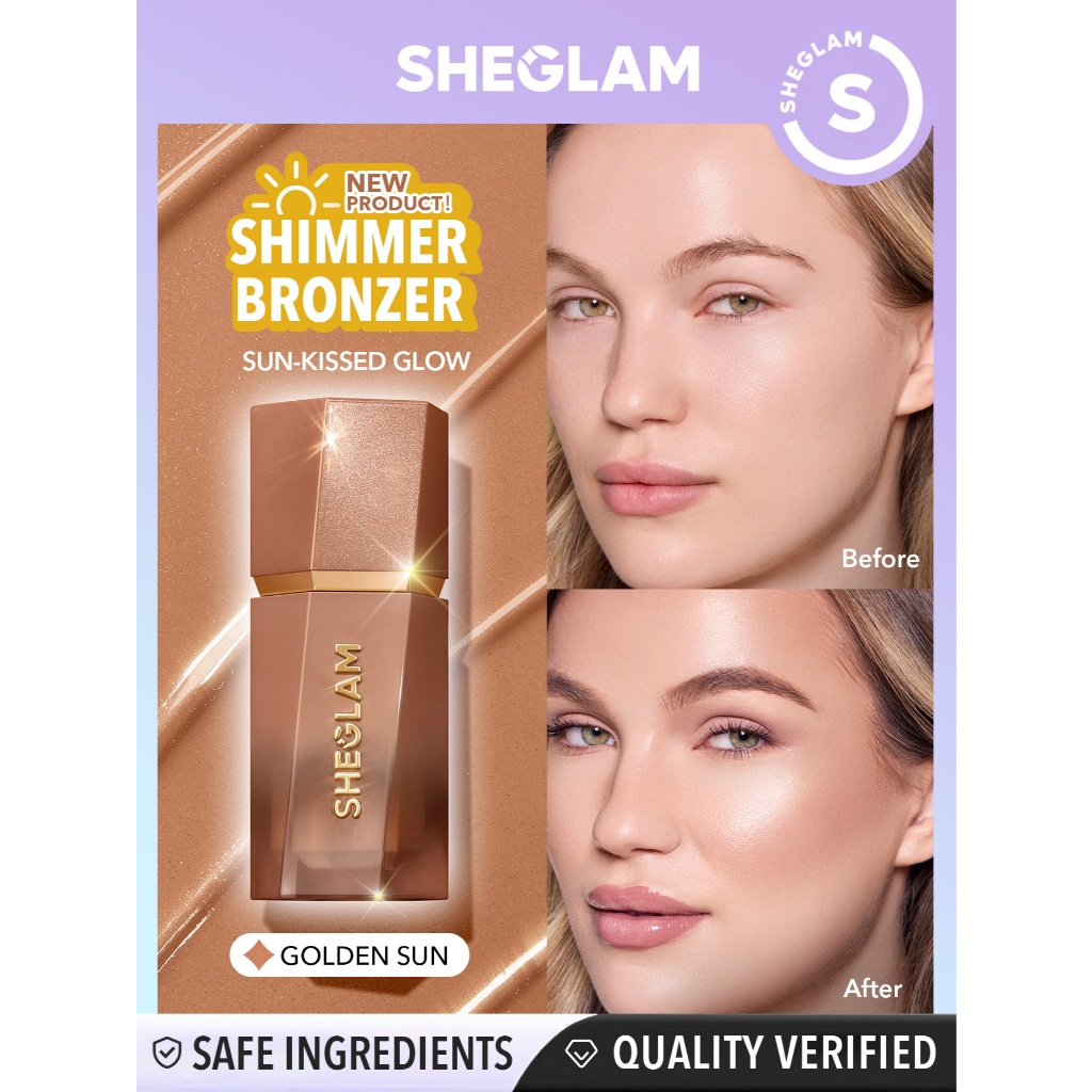 Sheglam Sun Beam Shimmer Liquid Bronzer ติดทนนานเม็ดสีสูงธรรมชาติ ...
