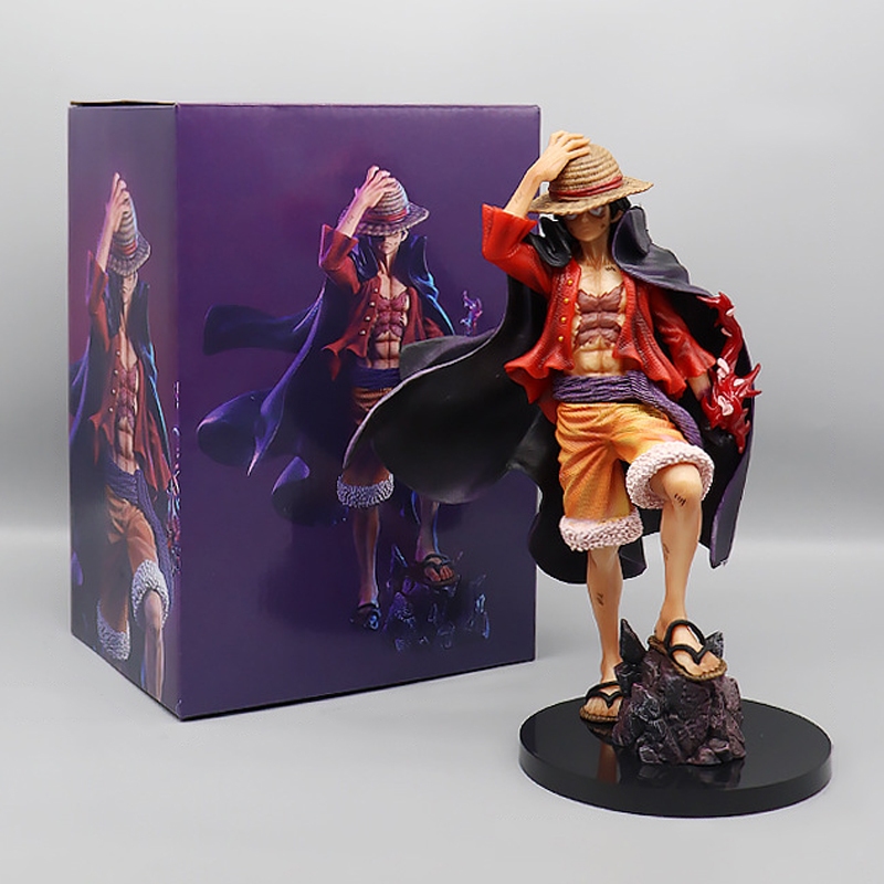 อะนิเมะ One Piece LX MAX ใหม่สี่จักรพรรดิ Luffy 25 ซม.PVC Action Figure ...