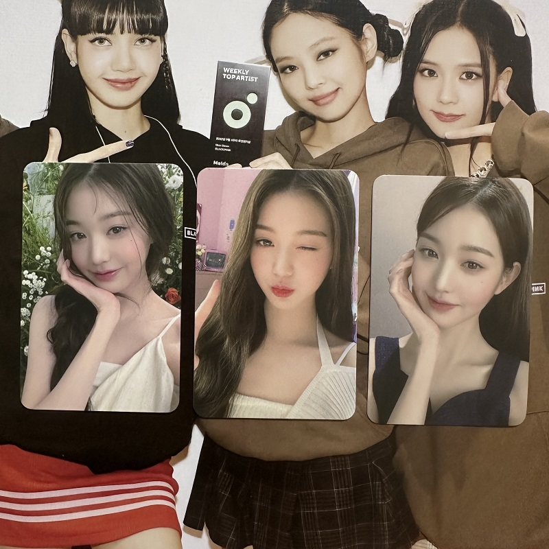 Ive photocard การ์ดอัลบั้มอย่างเป็นทางการ Wonyoung photocard Lucky Card | Shopee Thailand