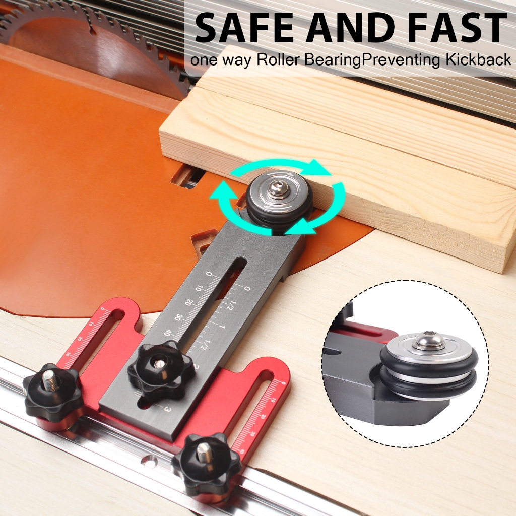 Woodworking Aluminum Alloy Multi-purpose Feather Loc Boards Saw Table ...