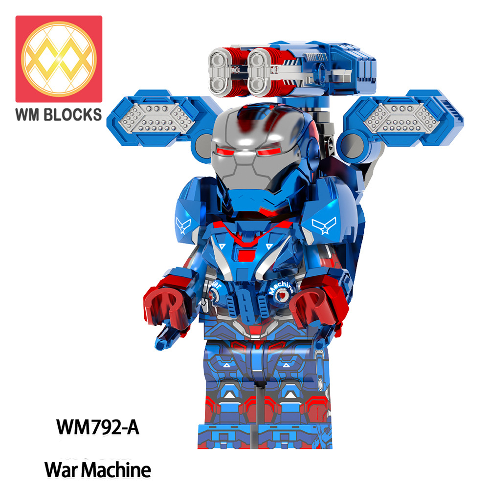ของเล่นบล็อกตัวต่อฟิกเกอร์ War Machine Block ของเล่นรุ่น WM791-A ...