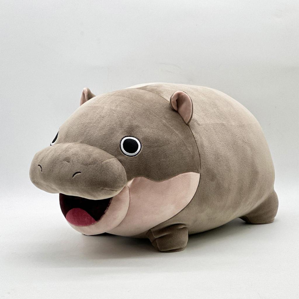 ตุ๊กตา MooDeng Hippo | Moo Deng Hippo Bouncy Pygmy Hippo ตุ๊กตาสัตว์ ...