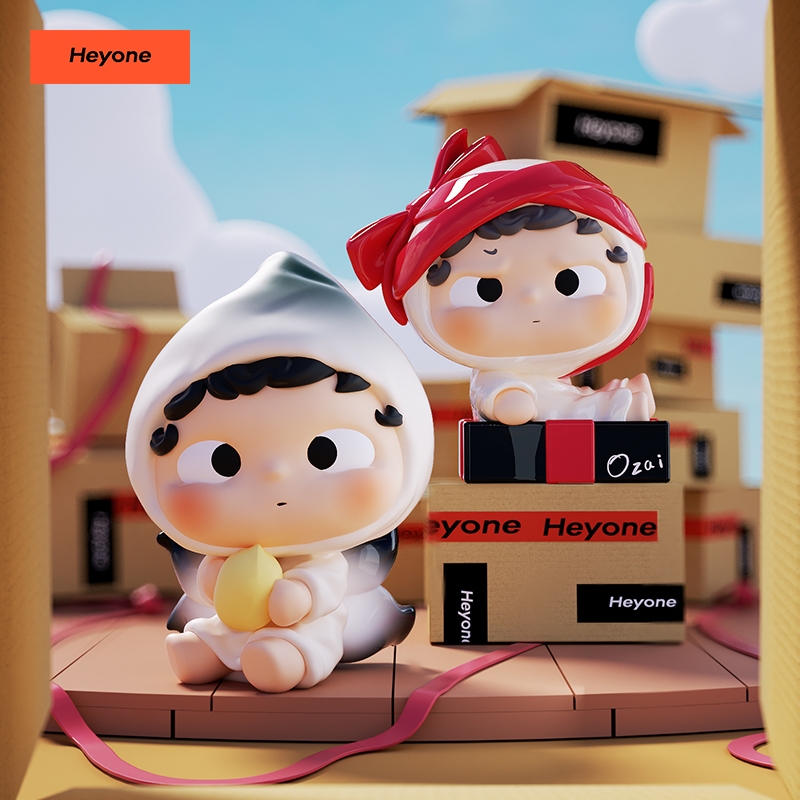 Heyone MINI Good Luck ผู้ผลิต Series รูป Mystery Box กล่องตาบอด Action ...