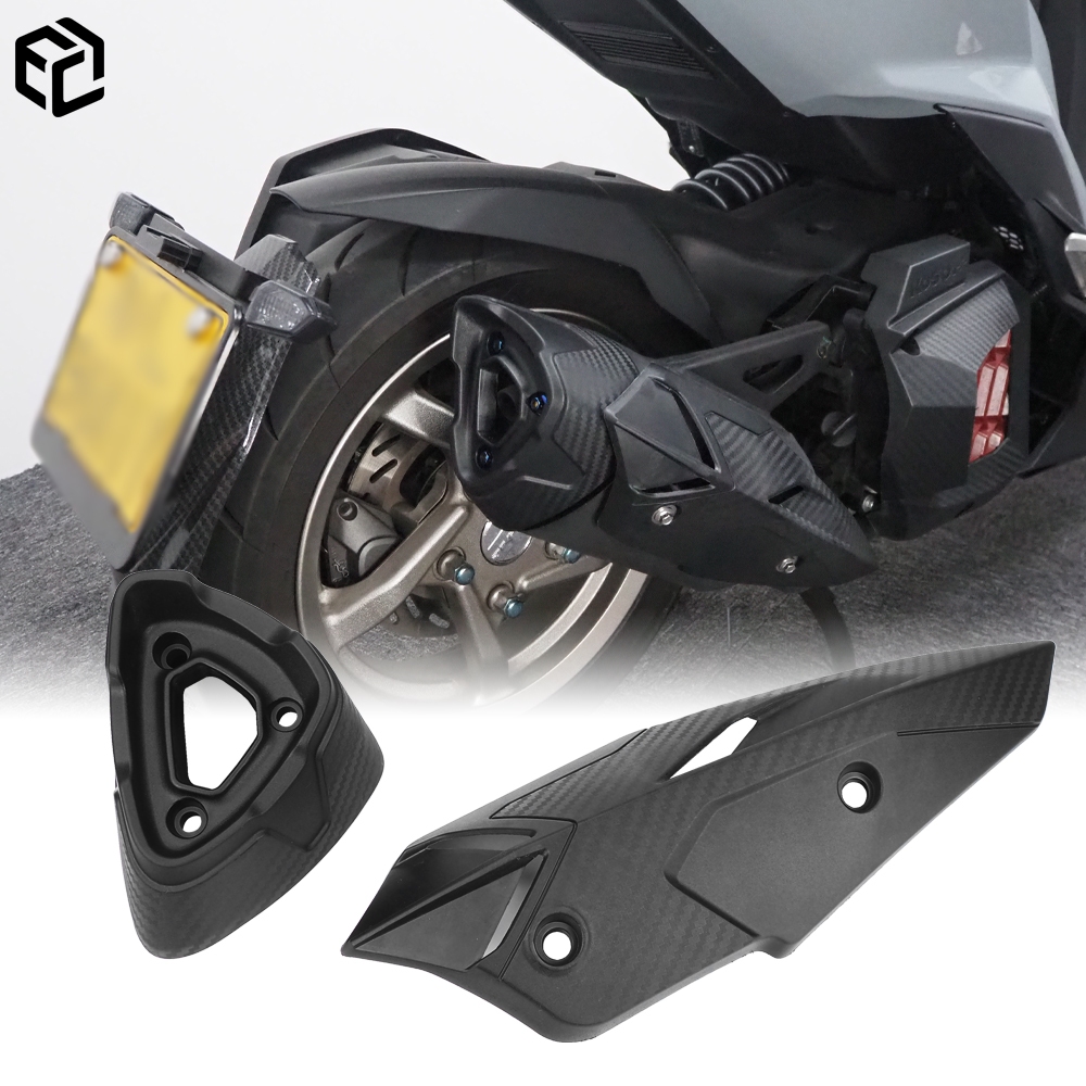 สําหรับ SYM DRG MMBCU JET-SL ท่อไอเสีย Shield รถจักรยานยนต์ท่อไอเสียป้องกันความร้อน Shield Cover ...