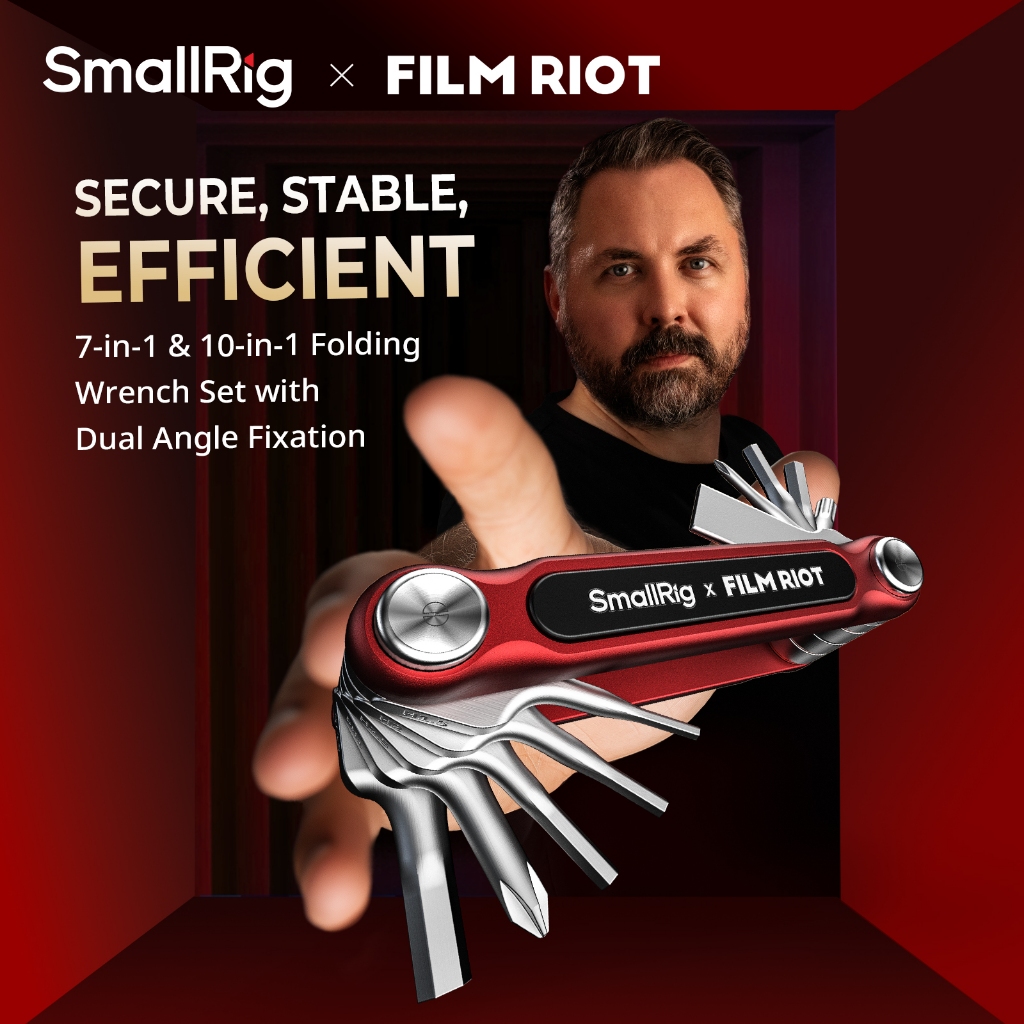 Smallrig x FILM RIOT 10-in-1/7-in-1 Detent Folding Multi-Tool Kit #4814 ...