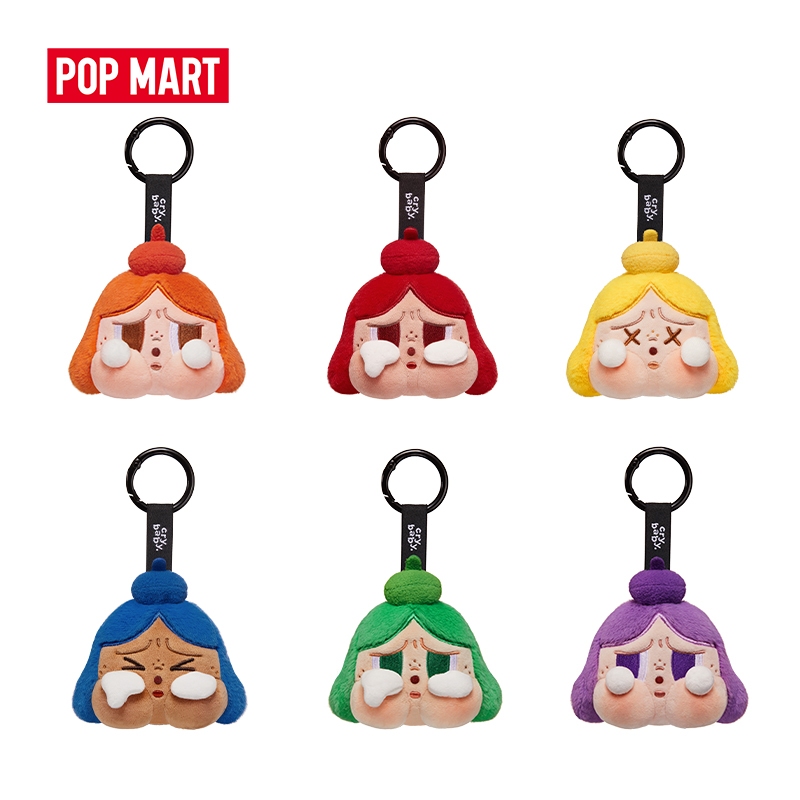 POP MART CRYBABY CHEER UP, BABY! SERIES-Plush Pendant Blind Box(Full ...