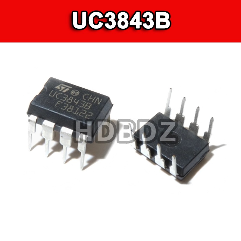 2~10pcs UC3843B DIP-8 โหมดปัจจุบัน PWM ปรับ Controller ชิป IC SMD UC3843BN | Shopee Thailand