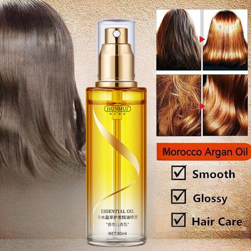 Hair Essence Oil Spray Hair Repair Treatment สําหรับ Frizzy และ Dry ...