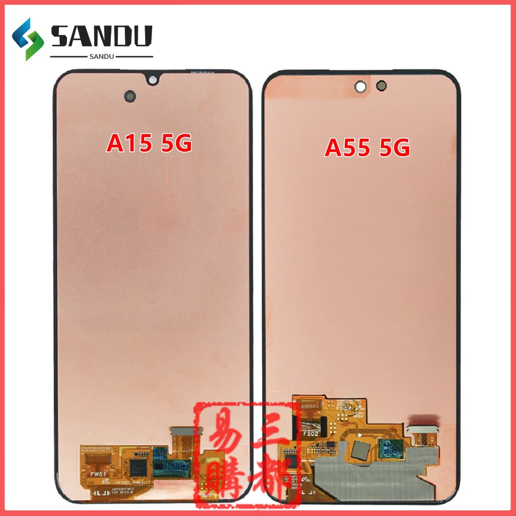 เหมาะสําหรับ Samsung Galaxy A15 A156 A16 A35 A356 A55 A556 5G ชุดหน้าจอ ...