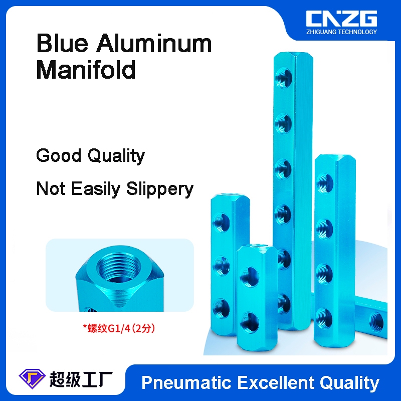 1/4 "Pt Thread Port 2 3 4 5 6 7 8 9 10 Way Air จําหน่าย Pneumatic Quick ...