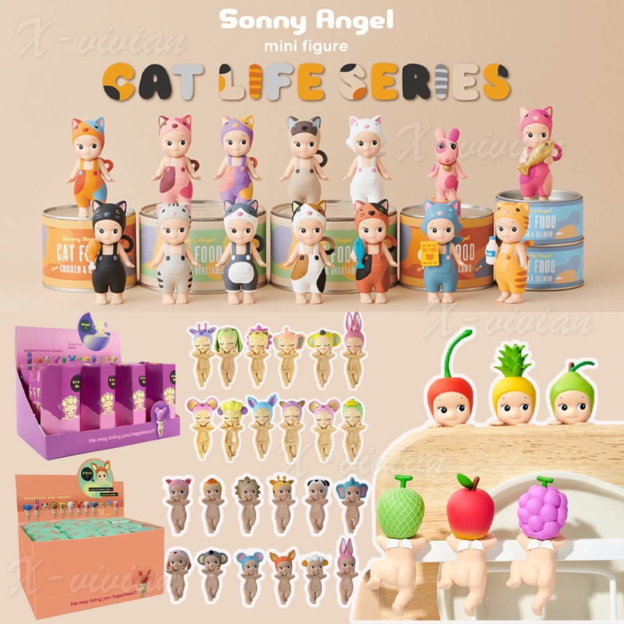 Sonny Angel Hippers Harvest Sonny Angel Cat Life Series กล่องสุ่ม Mini ...
