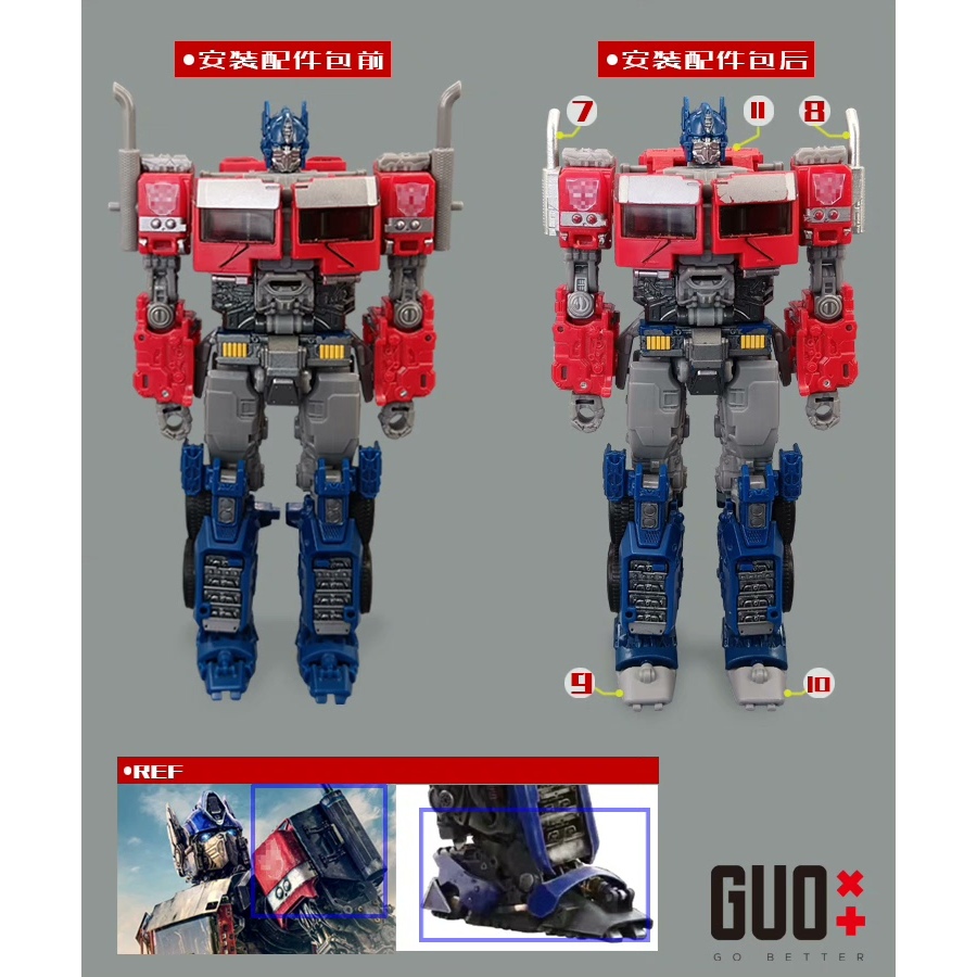 [GO Better]ss102 Optimus Prime Transformers Kit โมเดลExculding | Shopee Thailand
