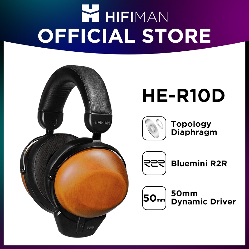 HIFIMAN HE-R10D หูฟัง Over-Ear ปิดหู Dynamic Topology Driver สำหรับบ้าน ...