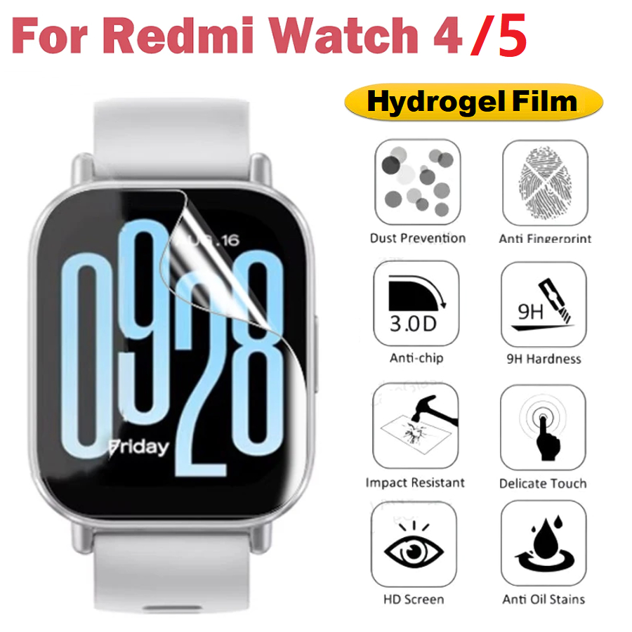 Hydrogel ฟิล์ม For Redmi watch 6 ฟิล์ม Redmi Watch 5 Active Screen ...