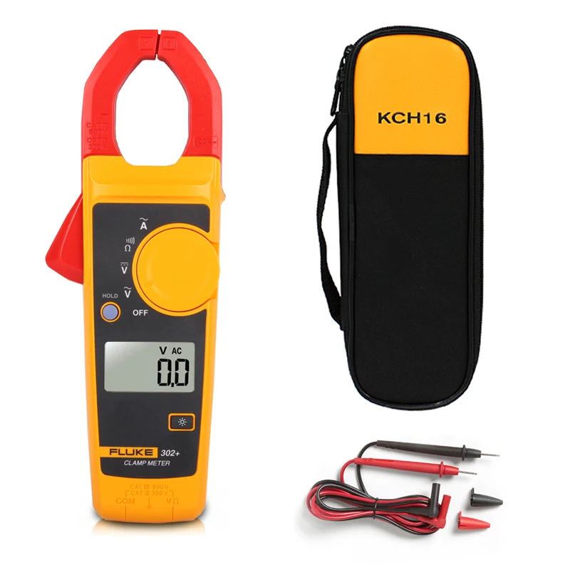 Fluke 302+ Original Fluke Clamp Meter Hook Ammeter Pliers Professional ...