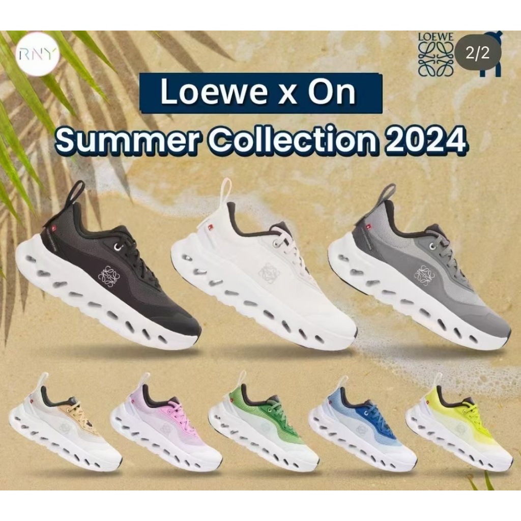 LOEWE X On Cloudtilt 2.0 รองเท้าวิ่งกีฬาที่ระบายอากาศได้ดีและกันกระแทก ...