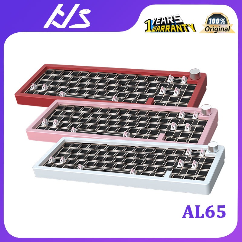 Black Snake AL65 คีย์บอร์ดสามโหมด CNC อลูมิเนียม Tuo Tuo RGB ออปติคัล ...