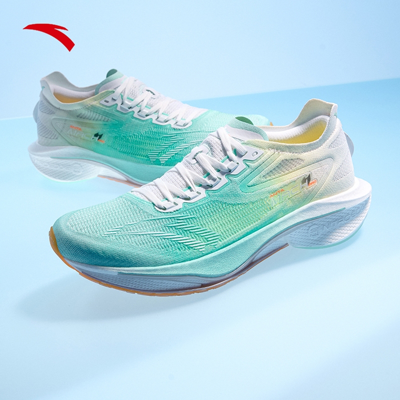 ANTA Men MACH 4 Pro รองเท้าวิ่งไนโตรเจน Racing Professional รองเท้าฝึก ...