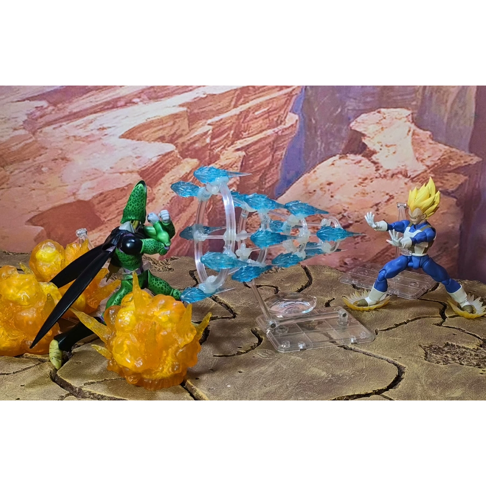 Bandai SHF Dragon Ball Prince Vegeta Battle Effect Parts | Shopee Thailand