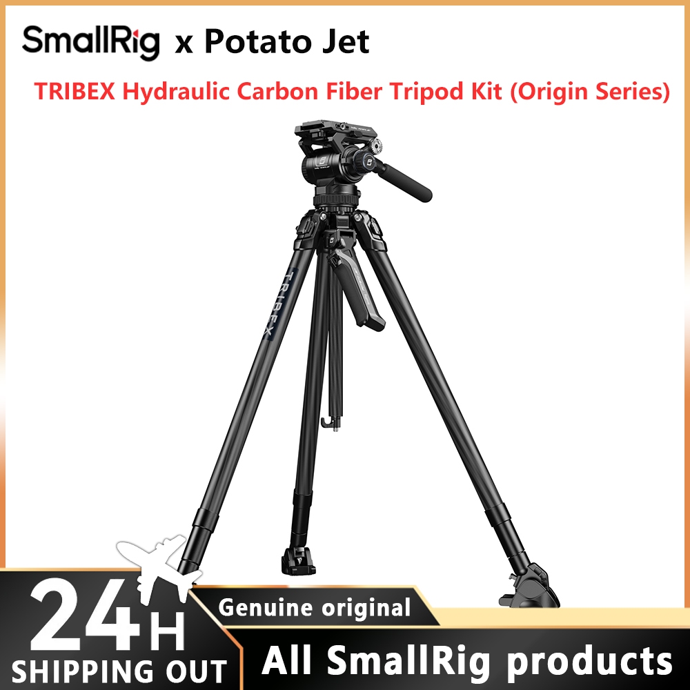 Smallrig X Potato Jet Tribex ชุดขาตั้งกล้องคาร์บอนไฟเบอร์ไฮดรอลิกหัวขา ...