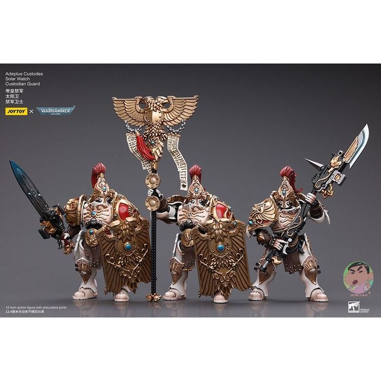 JOYTOY Warhammer 40K Adeptus Custodes Solar Watch Custodian Guard ...