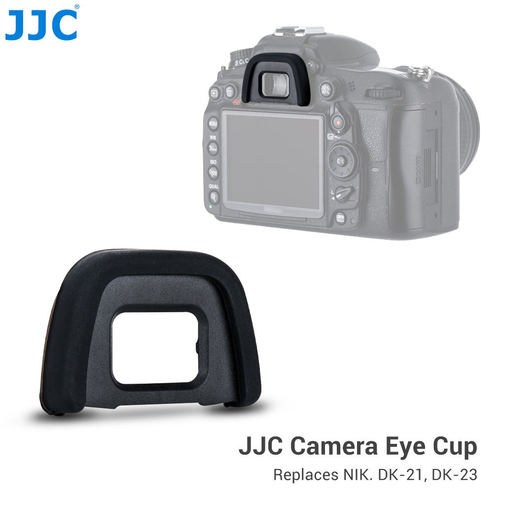 JJC กล้อง Eyecup สําหรับ Nikon D750 D610 D7200 D7100 D5100 กล้องช่องมองภาพ Protector อุปกรณ์ ...