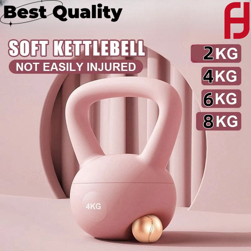 [คลังสินค้าพร้อม]2/4/6/8KG Soft Kettlebell Dumbbell Set PVC Kettle Bell ...