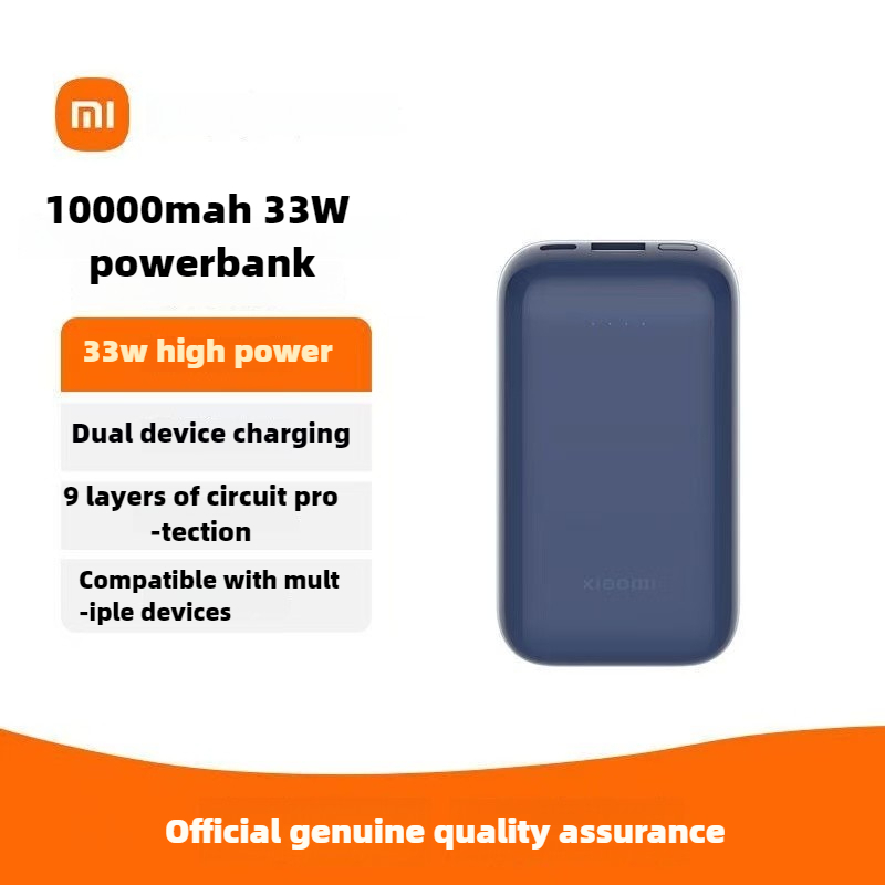 Xiaomi 33W Power Bank 10,000mAh Fast Charge USB-A/Type-C ธนาคารพลังงาน ...