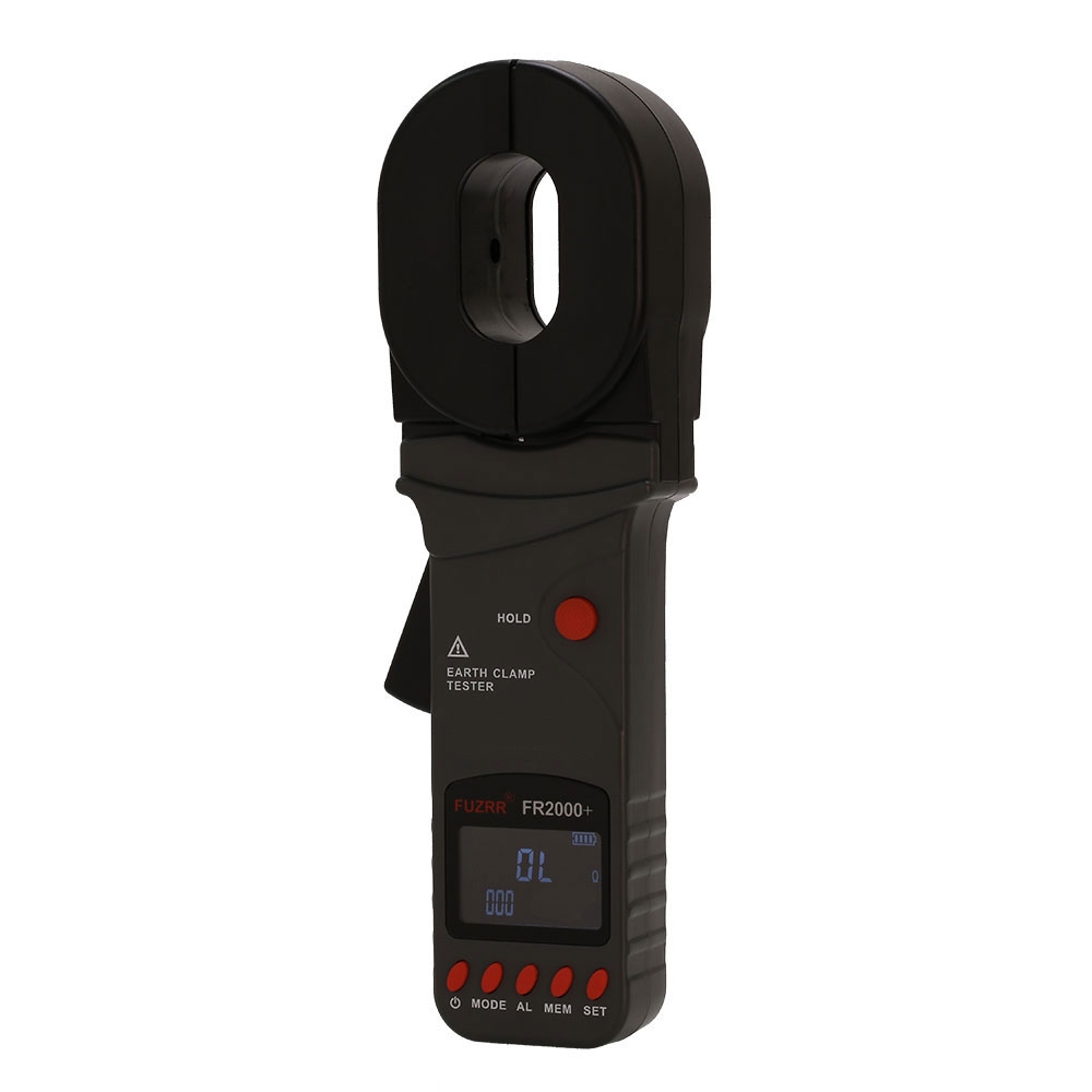 Fuzrr FR2000+ แคลมป์มิเตอร์ แคลมป์มิเตอร์ เครื่องทดสอบดิน ความต้านทานวง ...