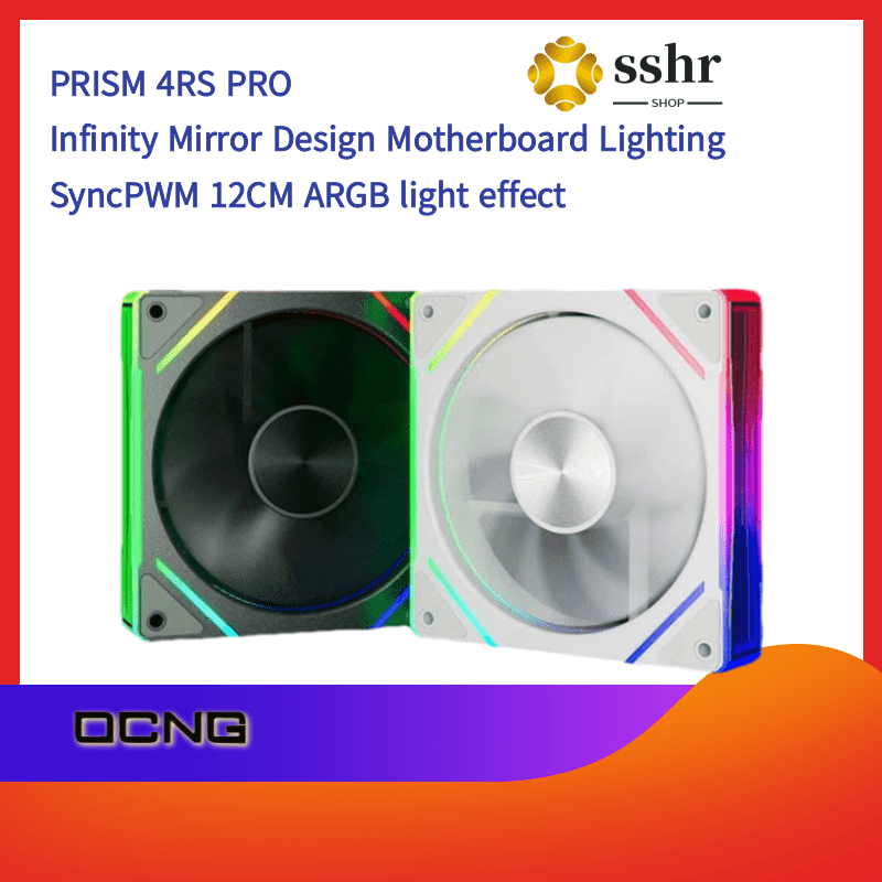 Ocng Prism 4RS PRO ARGB CPU พัดลม 120 มม.พัดลมหม้อน้ํา Infinity Mirror ...