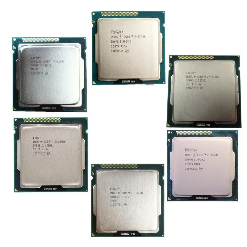 Intel Core i5-2500K i5-3570K i7-2600K i7-2700K i7-3770K LGA 1155 CPU ...