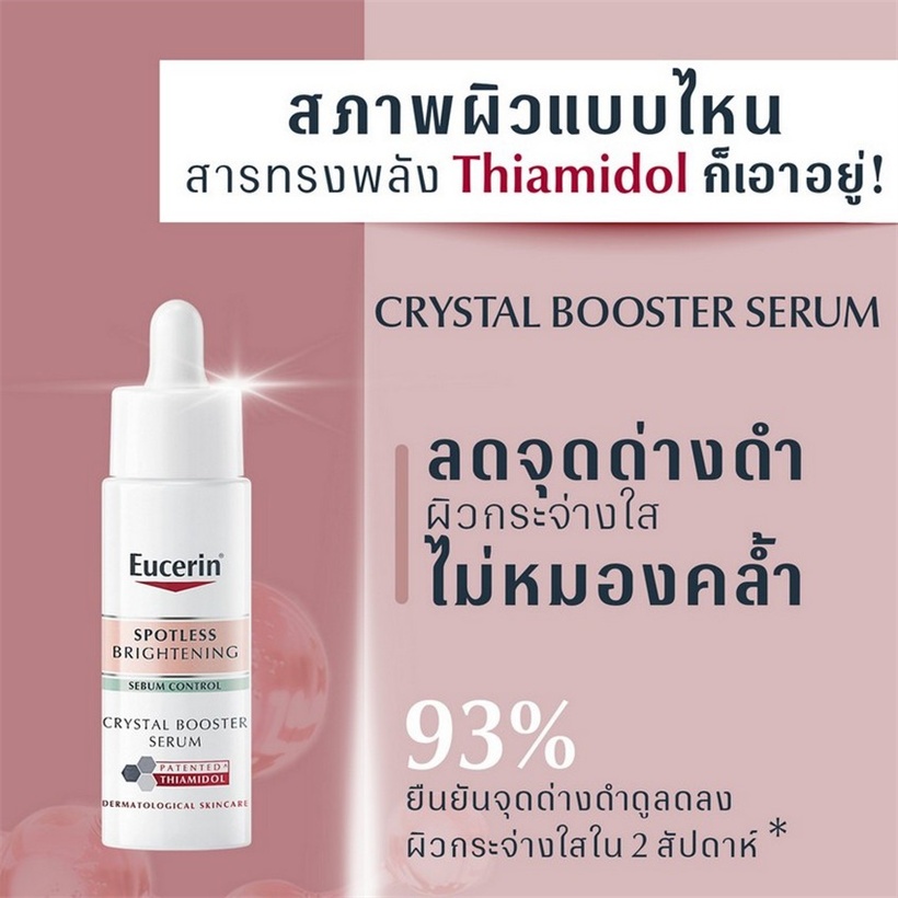 Eucerin SPOTLESS BRIGHTENING SEBUM CONTROL CRYSTAL BOOSTER SERUM 30 ML ...