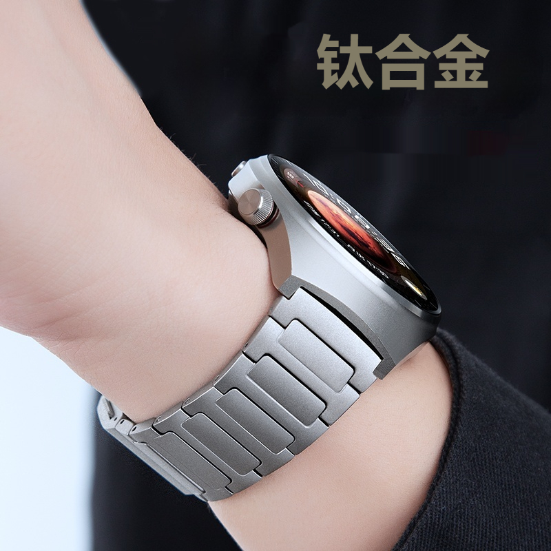 เหมาะสําหรับสายนาฬิกา Huawei watch4pro Titanium Alloy gt3pro Magnetic ...