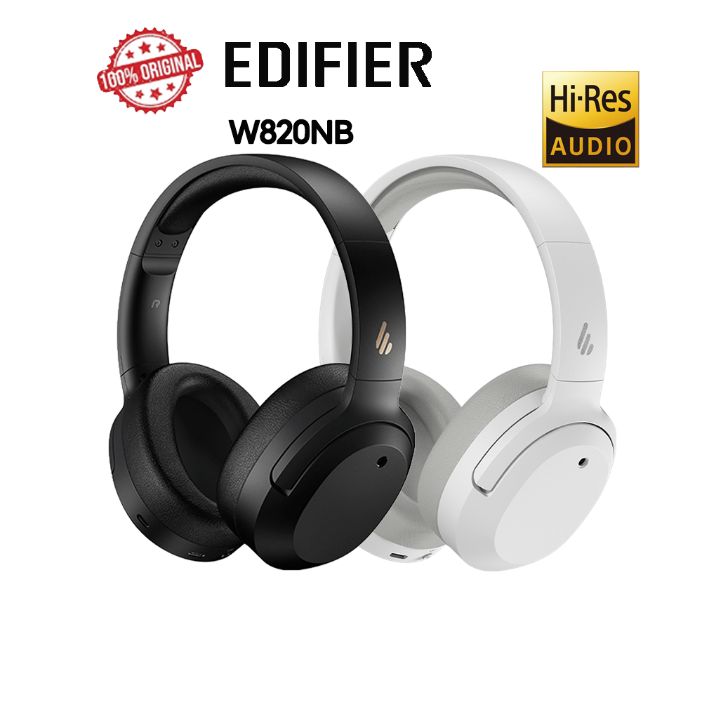 Edifier W820NB หูฟังบลูทูธไร้สาย ANC เสียงความละเอียดสูง เล่นต่อเนื่องสูงสุด 49 ชั่วโมง | Shopee ...