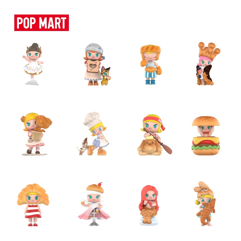 POP MART MOLLY Carb-Lover Series Figures Blind Box Action Toys Figure Birthday Gift Kid Toy ...