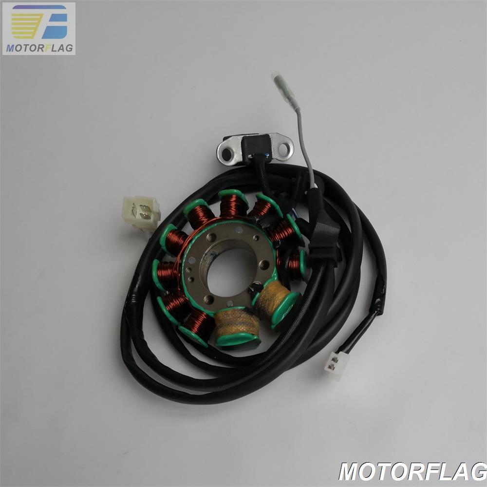 11-coil Magneto Stator สําหรับ HONDA Rebel CA250 CMX250 / Sanex QJ250-3 ...