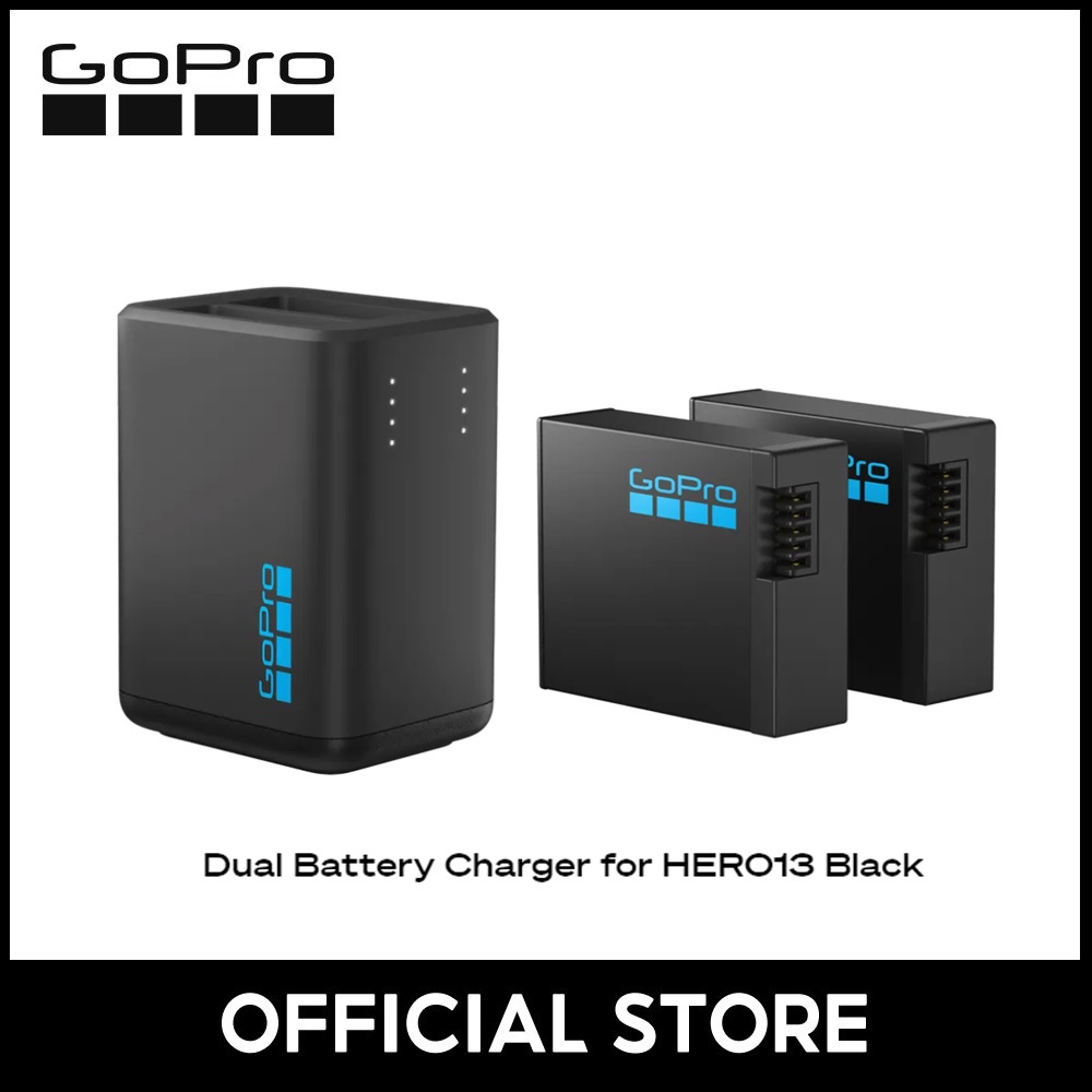 GoPro Enduro Battery / Dual Battery Charger for HERO13 Black, 1900mAh ...