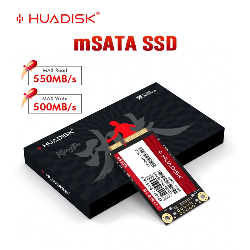 Huadisk mSATA SSD 512GB 256GB 128GB 1TB SSD Mini hd Sata 3 ดิสก์ Solid ...