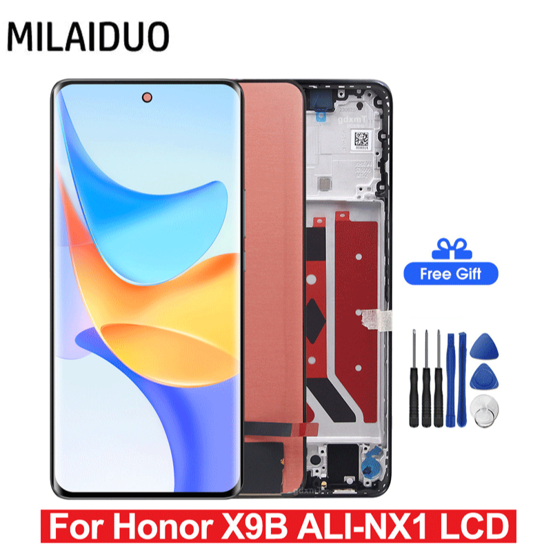 6.78 "AMOLED สําหรับ Honor X9B 5G ALI-NX1 จอแสดงผล LCD Touch Panel ...