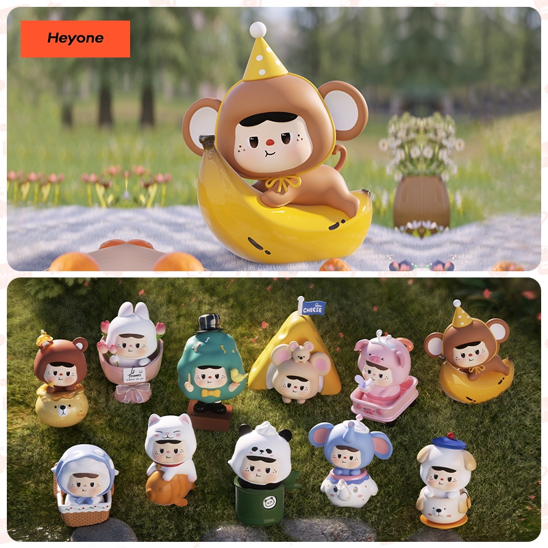 Heyone BAO Perfect Spring พร้อม BAO series Mystery Box Blind Box Action ...