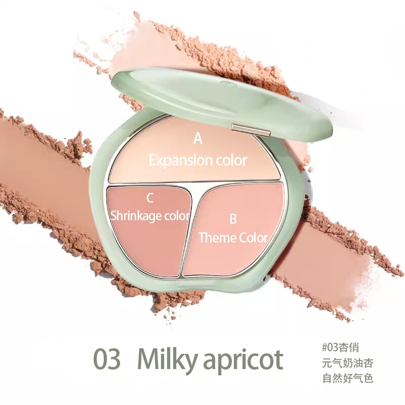 彩棠TIMAGE Blush Palette 3in1 บลัชออนพาเลท 3เฉดสี ปัดแก้ม ปัดแก้มผิวโกลว์ ...