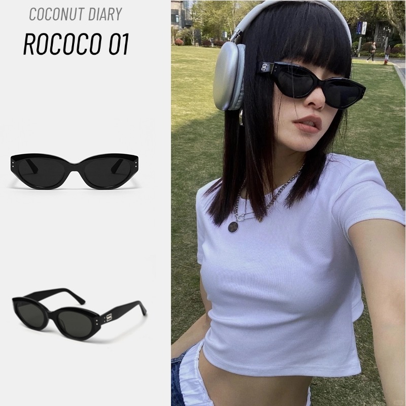 Coconut Diary - แว่นกันแดด Cat Eye Rococo 01 & Rococo KC6 UV400 แว่นกัน ...