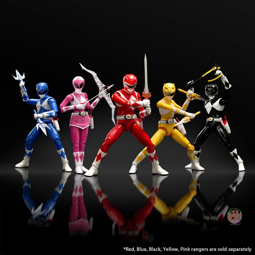 FLAME TOYS Furai Model Mighty Morphin Power Rangers Model Kit | Shopee ...